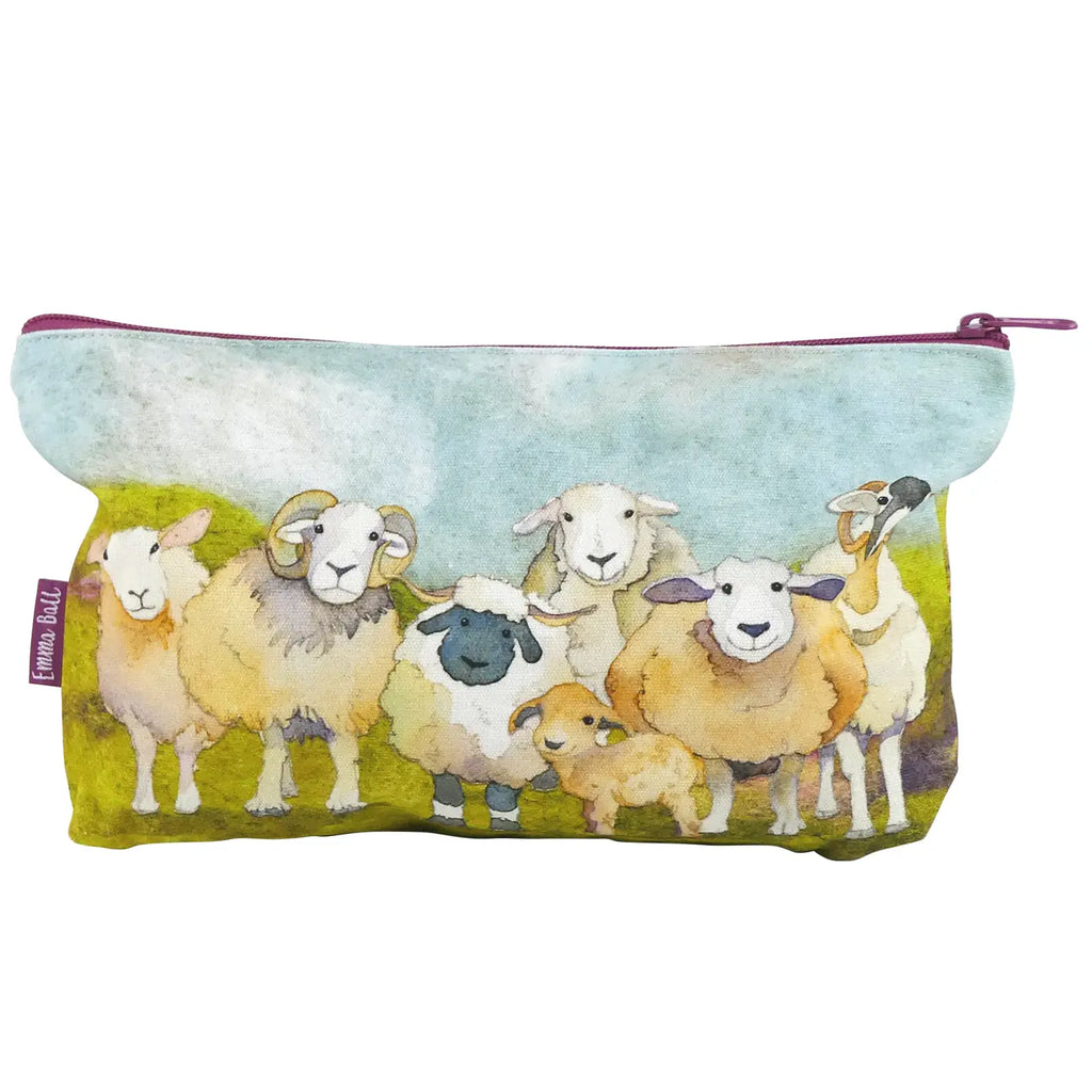 Emma Ball Felted Sheep Zippered Pouch – Black Sheep Yarns